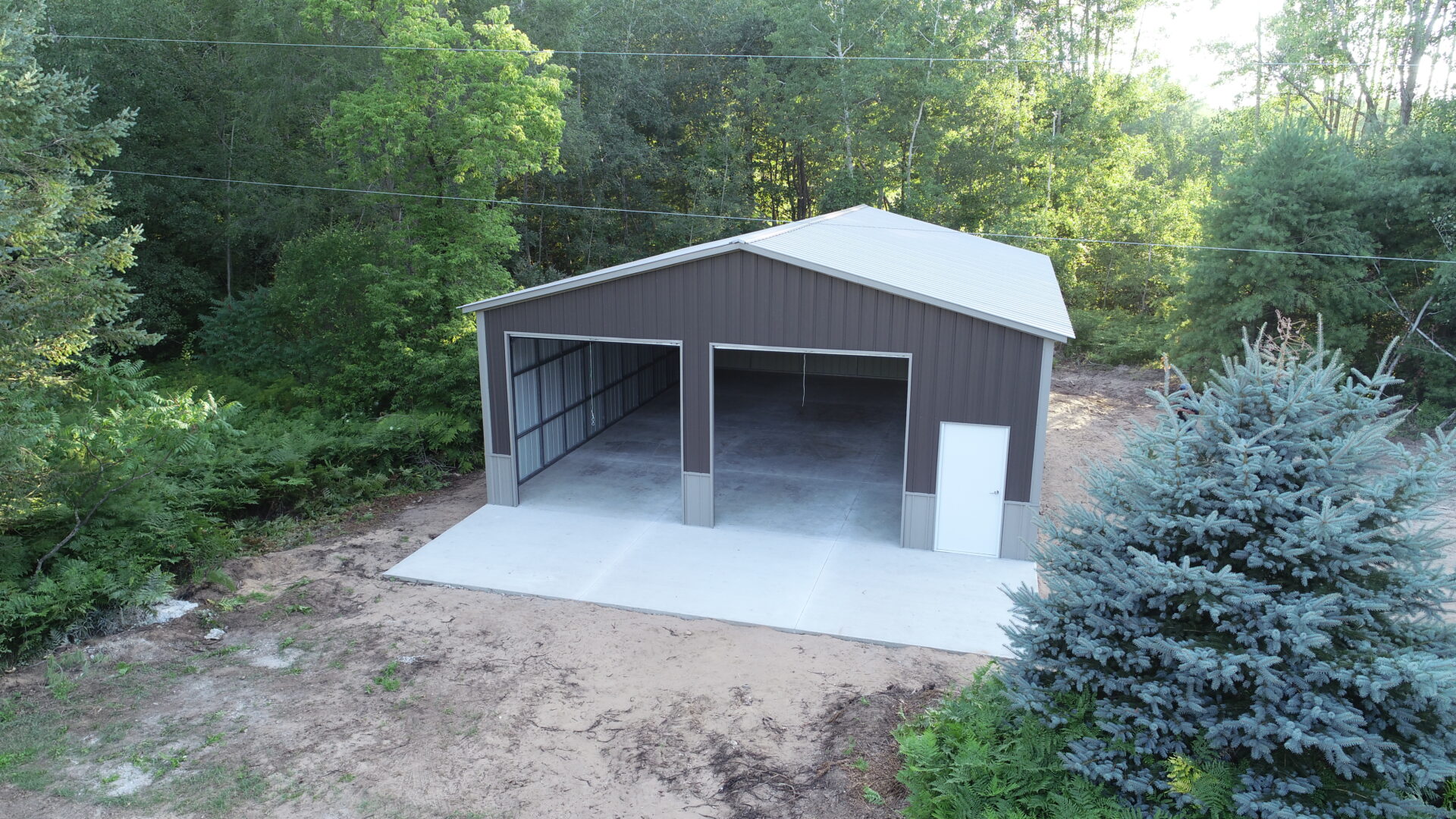 MG5 30x40 Metal Garage WolfSteel Buildings