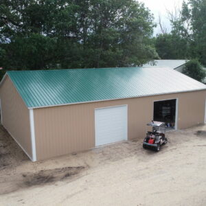 MB1-40x60 Metal Building | WolfSteel Buildings