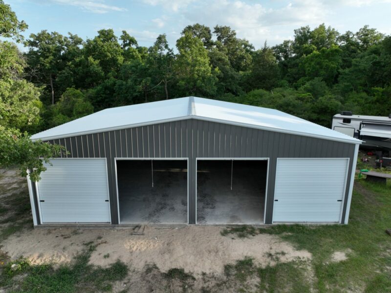 MB6-46x40 Metal Building | WolfSteel Buildings