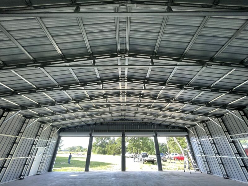 MB6-46x40 Metal Building | WolfSteel Buildings