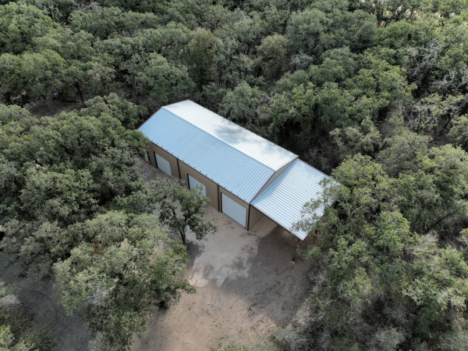 RMB3 - 30x60 Red Iron Metal Building | WolfSteel Buildings