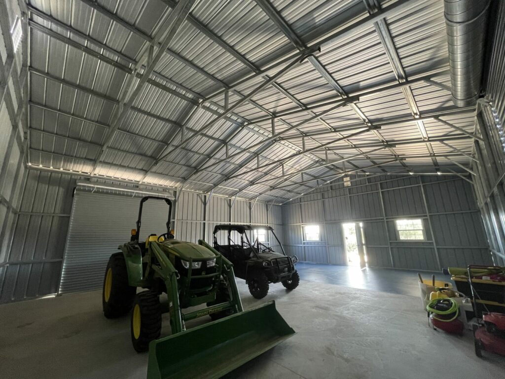 MG10-30x60 Metal Garage | WolfSteel Buildings
