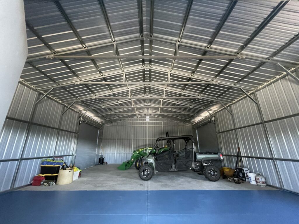 MG10-30x60 Metal Garage | WolfSteel Buildings