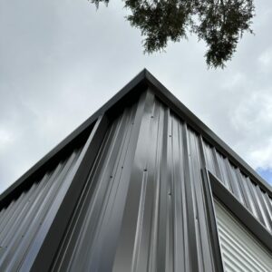 RMB7 - 40x60 Weld Up Red Iron Metal Building | WolfSteel Buildings