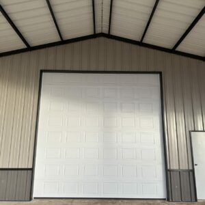 RMB14 - 40x80 Full I-Beam Red Iron Metal Building | WolfSteel Buildings