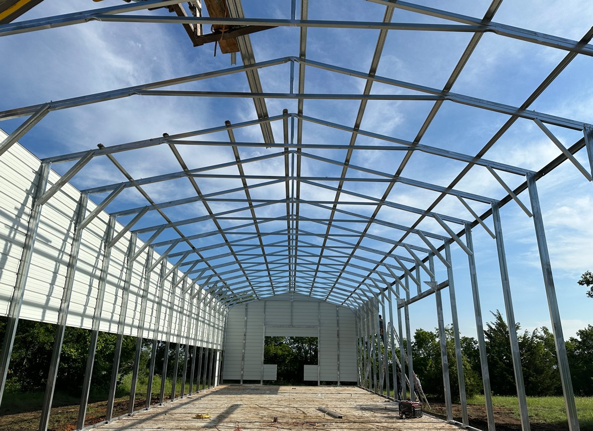Texas 30 Wide Metal Buildings | WolfSteel Buildings